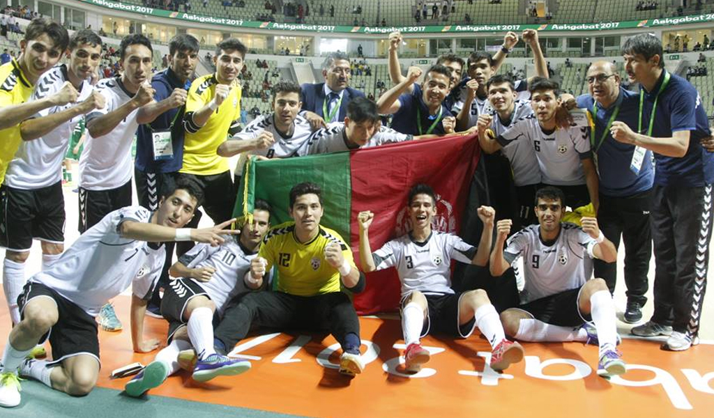 Afghanistan's amazing futsal team finishes 4th in the Asia indoor games ...